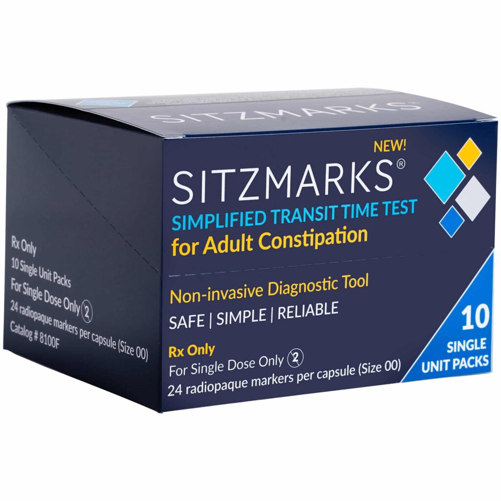 SITZMARKS® radiopaque markers used in Colonic transit study. - MedAid ...